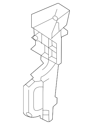 6400A329 - Inner Support 2022-2024 Mitsubishi | Mitsubishi Direct Parts