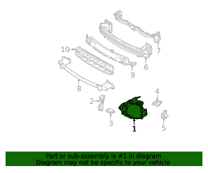 6400J896 - Headlamp Bracket 2022-2024 Mitsubishi | Mitsubishi Direct Parts