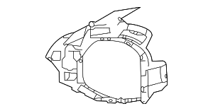 6400J896 - Headlamp Bracket 2022-2024 Mitsubishi | Mitsubishi Direct Parts