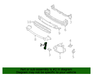6400A329 - Inner Support 2022-2024 Mitsubishi | Mitsubishi Direct Parts