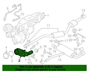 18-32-7-646-432 - Catalytic Converter - 2013-2018 BMW | BMWPartsHub