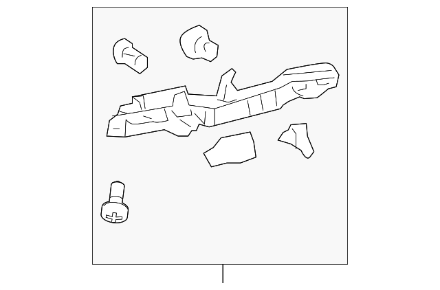 2011-2020 Toyota Sienna Frame 69203-08020 | Toyota Parts Center