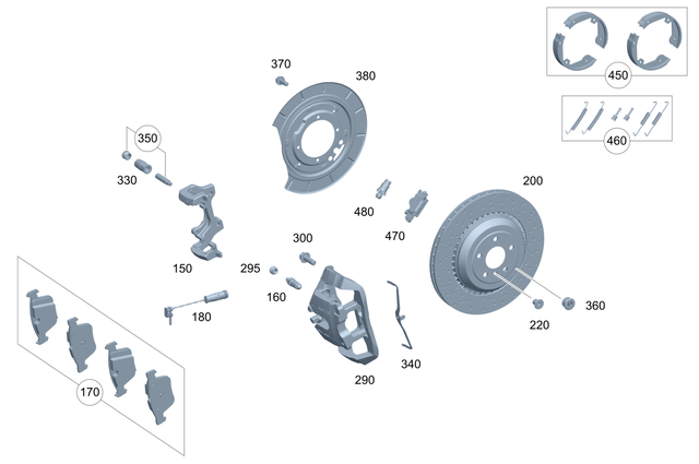 164-420-00-74 - Spreader Wedge 2003-2012 Mercedes-Benz | Mercedes-Benz ...