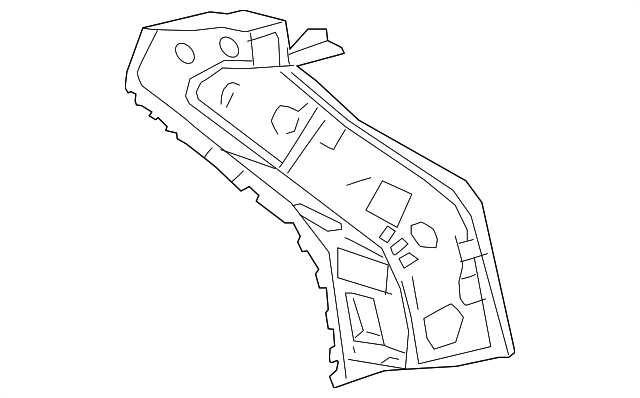 2019-2022 Chevrolet Blazer Driver Side D-Pillar Inner Upper Panel ...