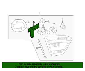 2012-2015 Volkswagen Passat Holder 561-945-259 | OEM Parts Online