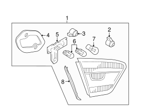 2012-2015 Volkswagen Passat Holder 561-945-259 | OEM Parts Online