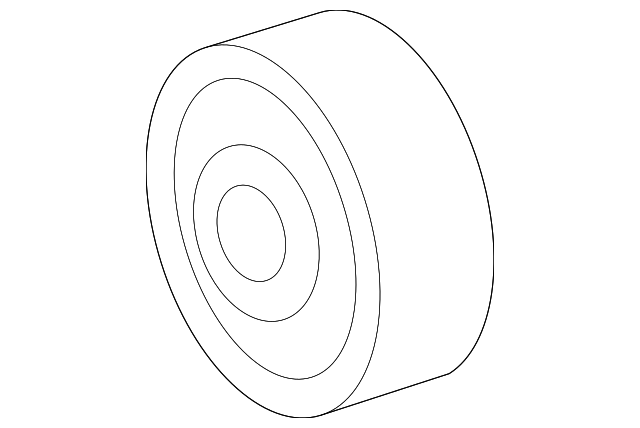 12669569 - LC9 5.3L Drive Belt Idler Pulley 1999-2024 GM | GMPartsNow