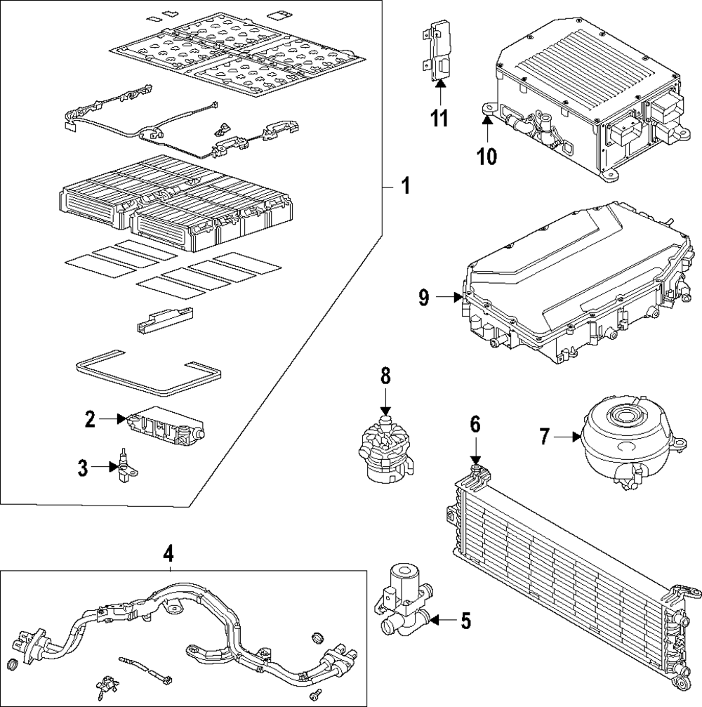 2021-2022 Audi A7 Sportback Inverter Assembly 5QE-915-681-S ...