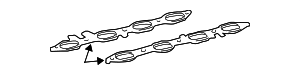 Lexus OEM Manifold Gasket Part# 17171-50030 | OEM Vehicle Parts