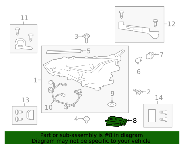2019-2022 Lexus Control Module 81016-76230 | AutoNationParts.com