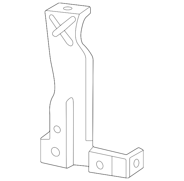 2021-2022 Buick Envision Driver Side Hood Front Bumper Bracket Support ...