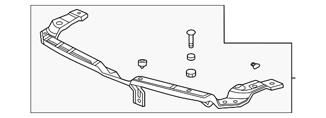 2021-2022 Buick Envision Hood Front Bumper Bracket 84754262 ...