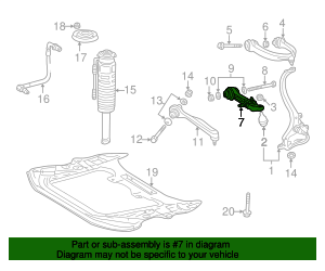 2000-2006 Mercedes-Benz Suspension Control Arm 215-330-07-07 ...