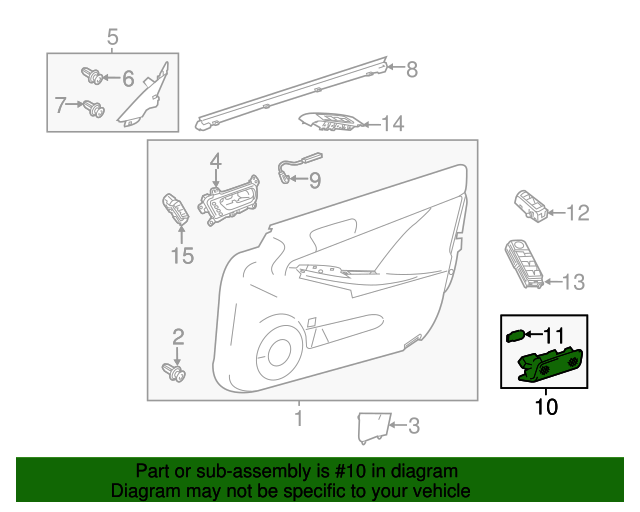 81230-06040 - Courtesy Lamp 2007-2023 Lexus | Lexus Parts Outlet
