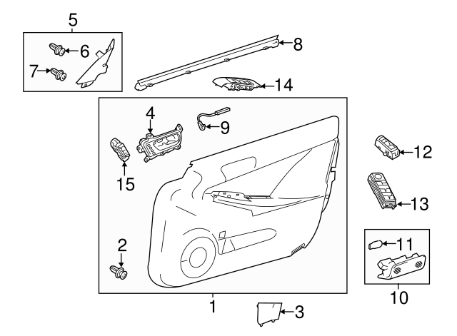 81230-06040 - Courtesy Light 2007-2024 Lexus | AutoNationParts.com