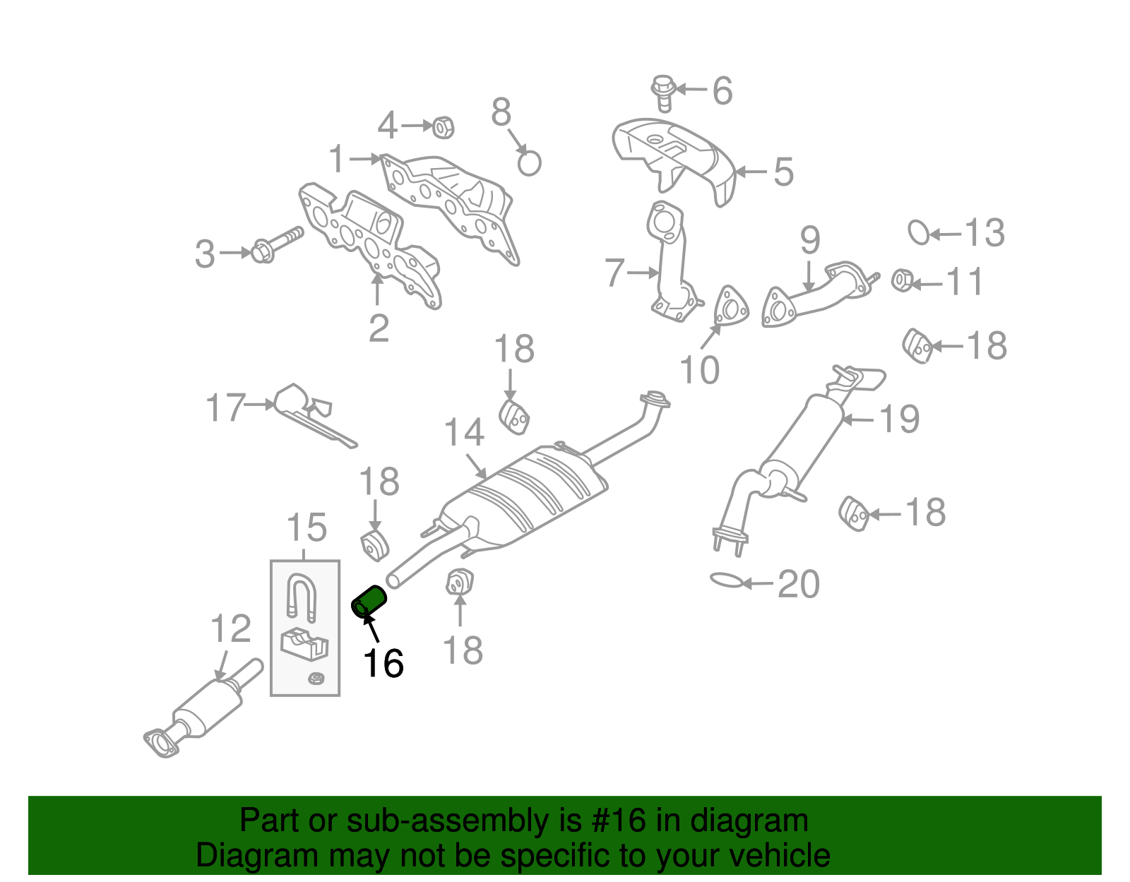 2010-2012 Ford Connector Pipe AL8Z-5K256-A | OEM Parts Online