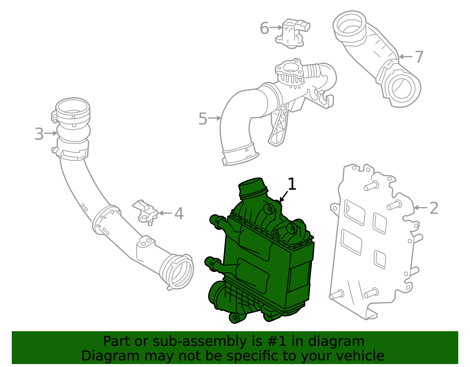 2018-2025 Land Rover Inter-Cooler LR139049 | LandRoverParamusParts