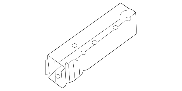 2010-2012 Nissan Pathfinder Rail End - Driver's Side (LH) E0171-ZS0HA ...