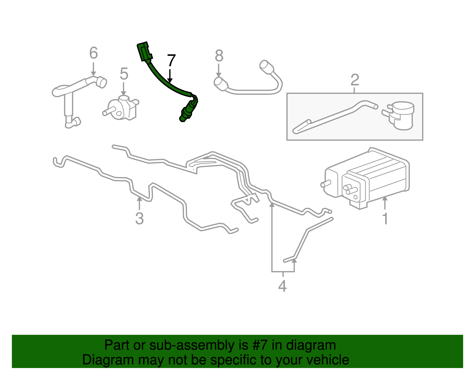2009-2017 GM Heated Oxygen Sensor 12634061 GM | GMPartsDirect.com