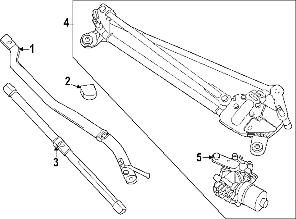 R2TZ-17528-E - Wiper Blade 2024 Lincoln Nautilus | Big 3 Auto Parts