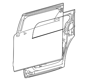 2021-2024 Toyota Sienna Door Shell 67003-08180 | Toyota Parts Center