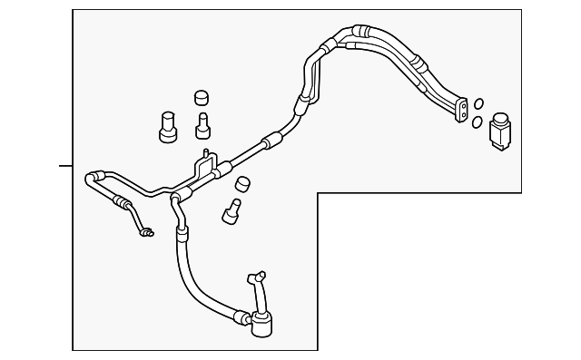 2018 Hyundai Tucson Hose & Tube Assembly 97775-D3600 | OEM Parts Online