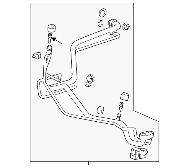 2015-2022 Buick Encore Air Conditioning Evaporator Hose 95352965 ...