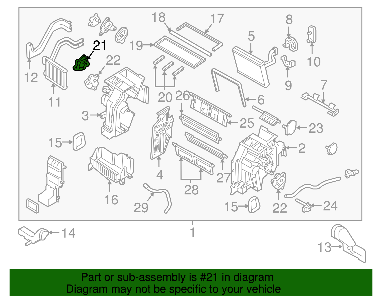 2016-2020 Kia Door Actuator 97157-C1000 | Retail Performance Auto Parts