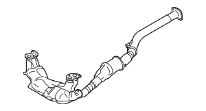 44620AE78A - Converter & Pipe - 2017-2020 Subaru Impreza | World OEM ...
