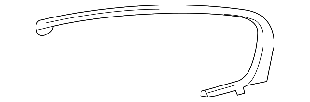 2006-2011 Lexus Upper Molding 75708-30090 | OEM Parts Online