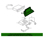 B6YA611JZ - Display System, Mazda 3, B6YA-61-1JZ 2017-2018 Mazda 3 ...