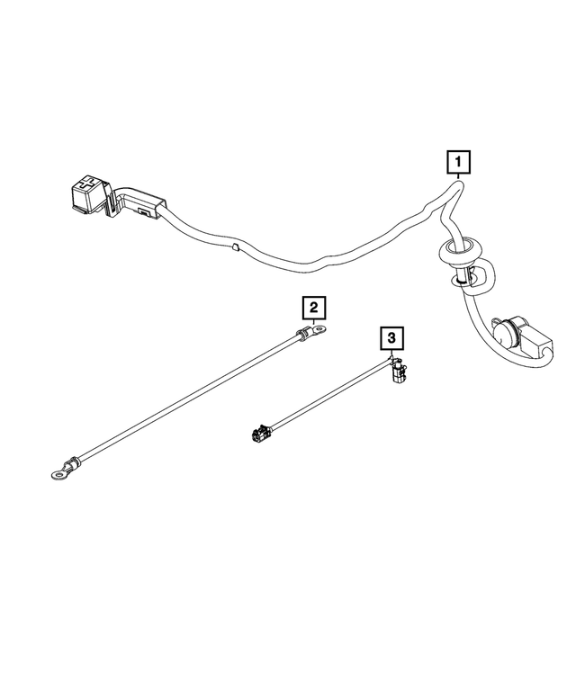 2018-2023 Mopar Battery Positive Wiring 5035537AA | AutoNationParts.com