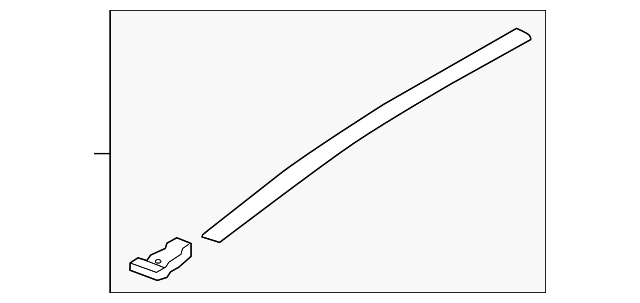 87240-A9100 - Front Molding 2015-2021 Kia Sedona | Kia.Parts Store