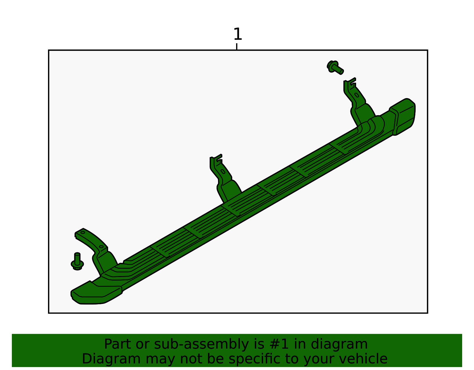 2021-2023 Ford Ranger | Step Assembly | LB3Z-16450-AA | Walls' Ford Parts