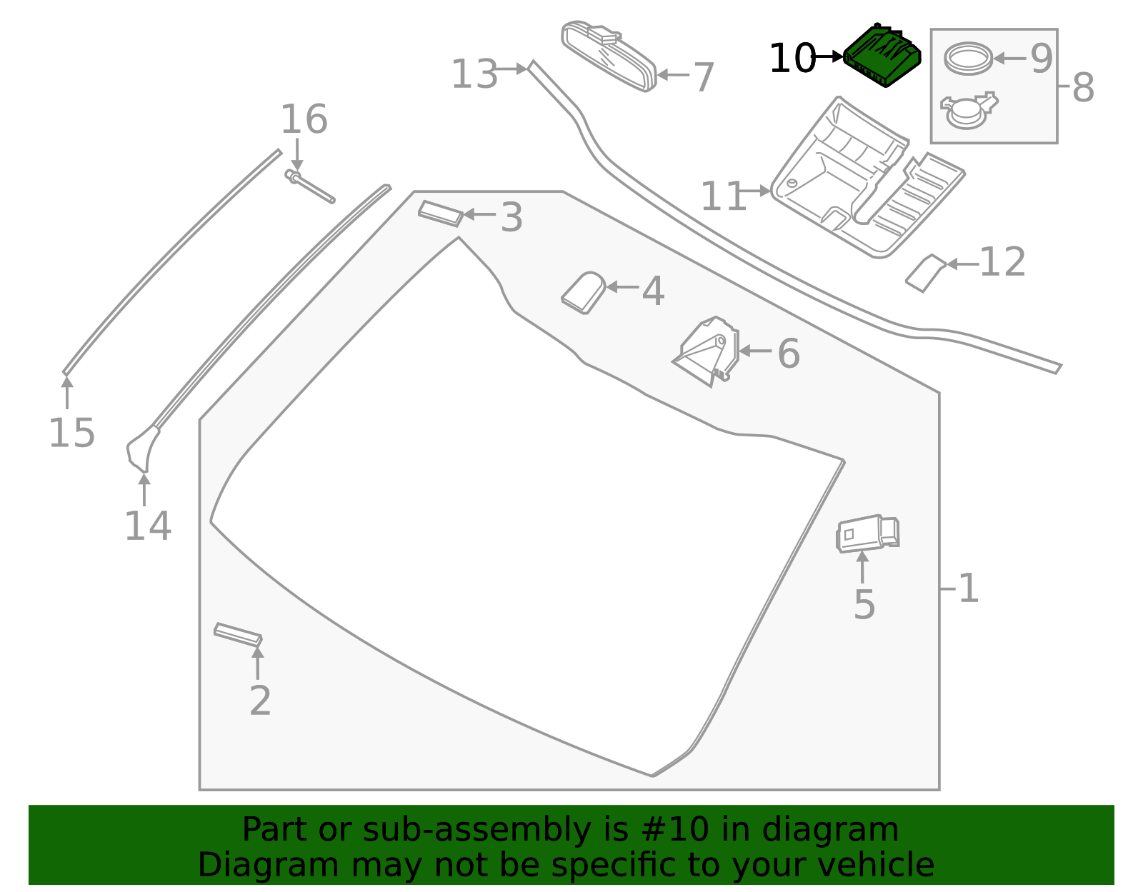 99211-S9160 - Lane Assist Cmra 2024 Kia Telluride | Kia.Parts Store