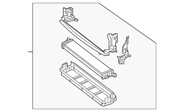 213-500-70-00 - Auxiliary Radiator 2019-2023 Mercedes-Benz | Mercedes ...