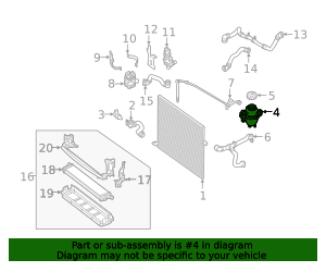 2018-2023 Mercedes-Benz Reservoir Tank 253-500-12-00 | MB OEM Parts