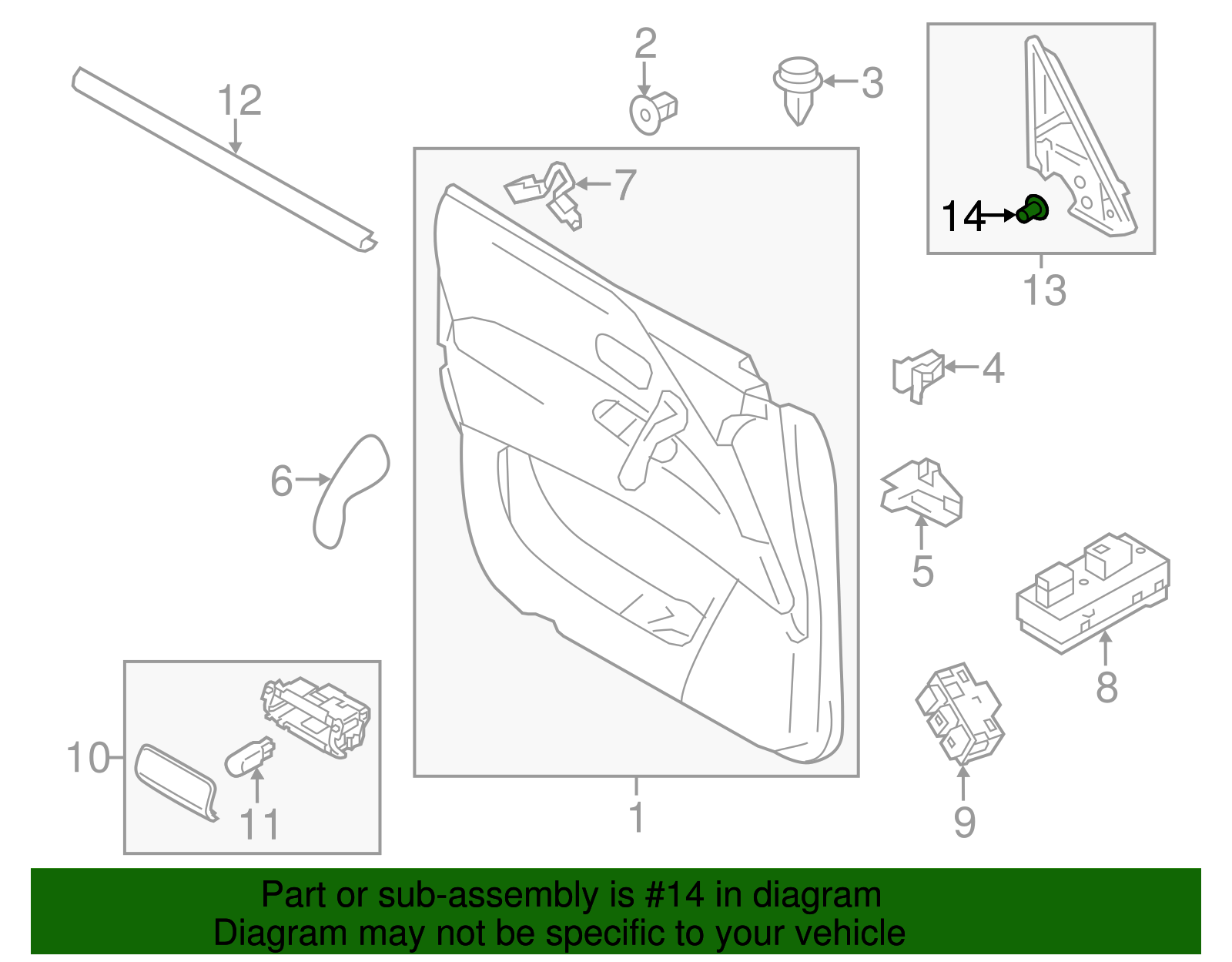 2003-2020 Infiniti Corner Trim Clip 80287-37F00 | Infiniti of Orland Park