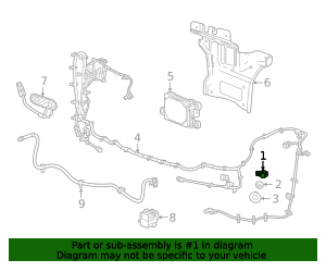 Advanced Parking Assist Alarm Sensor 87821666 | TascaParts.com