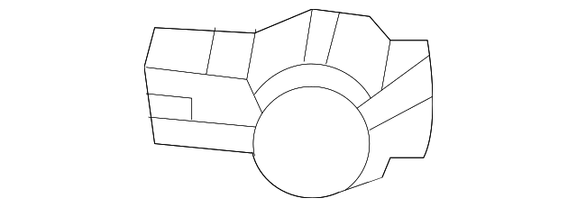 Advanced Parking Assist Alarm Sensor 87821666 | TascaParts.com