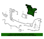 2021-2022 Cadillac Forward Range Radar Bracket 84973214 | GMPartsDirect.com