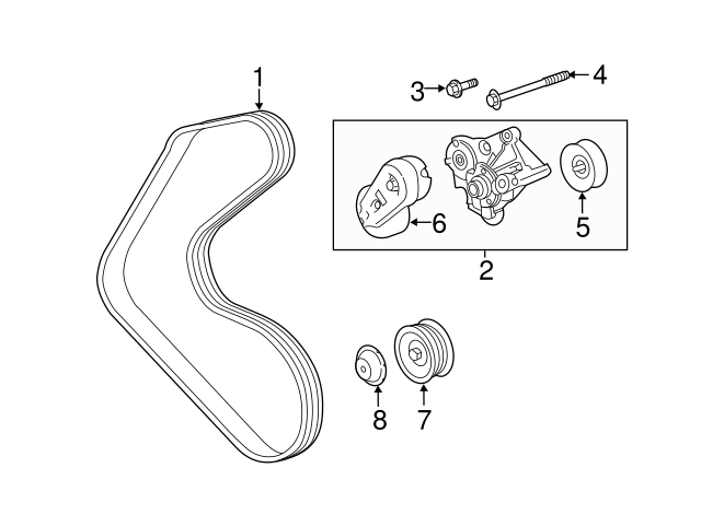 LR079294 - Belt Tensioner - 2016-2020 Land-Rover | Land Rover Parts Now