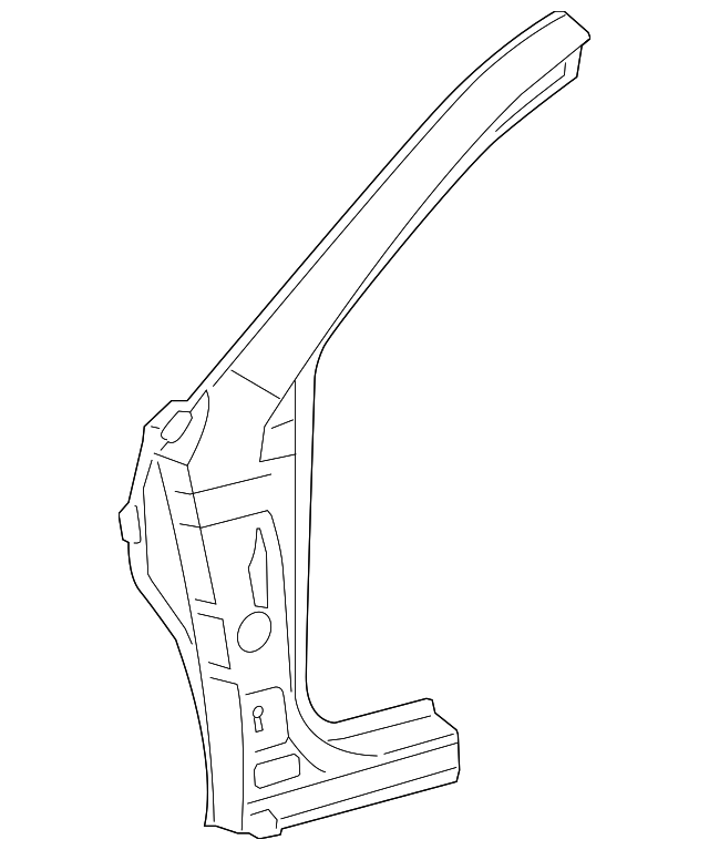 2012-2014 Toyota Camry Hinge Pillar 61131-06050 | Toyota Parts Center