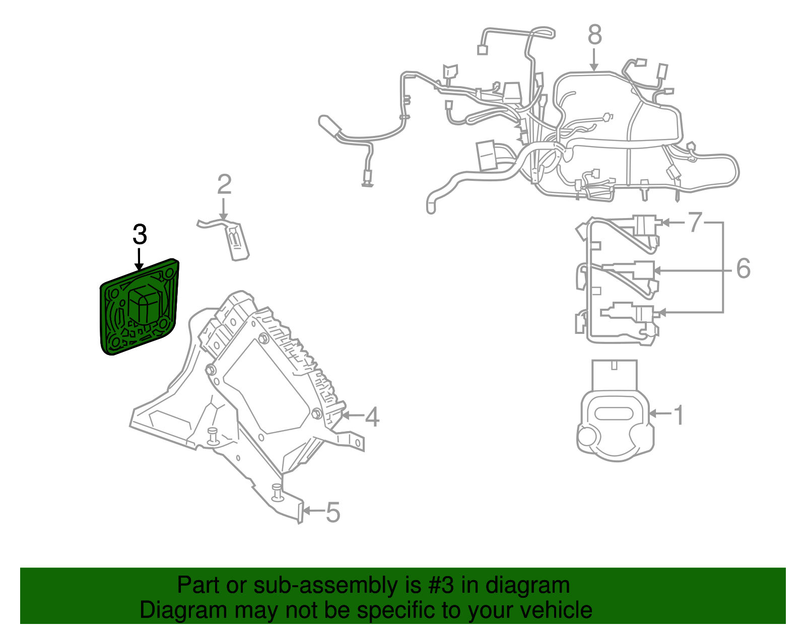 1998-2010 Mopar Engine Camshaft Position Sensor 68407872AA | Mopar ...