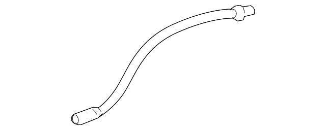 230-501-00-25-64 - Vent Hose 2003-2012 Mercedes-Benz | Mercedes-Benz ...
