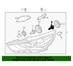 2011-2022 Hyundai Low Beam Bulb 18647-55007-S | OEM Parts Online