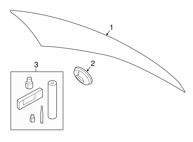 2017-2023 Volvo Lift Gate Glass 32244853 | Genuine Volvo Replacement Parts