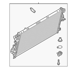 RAD-287 - Motorcraft™ Radiator 2011-2016 Ford | Ford OEM Parts Direct