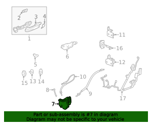 2020-2024 Cadillac CT5 Front Driver Side Door Latch 13540954 | OEM ...