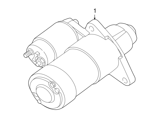 1992-1997 Ford Starter Motor E9SZ-11002-BRM | TascaParts.com